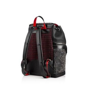 Christian Louboutin | Bags | Christian Louboutin Black Backpack Calf ...